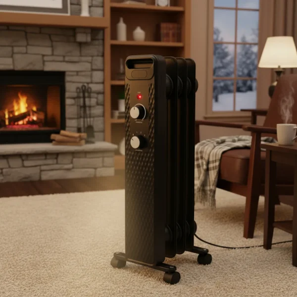 Calefactor Pelonis 1500W Radiador de Aceite – Silencioso y Seguro para ...
